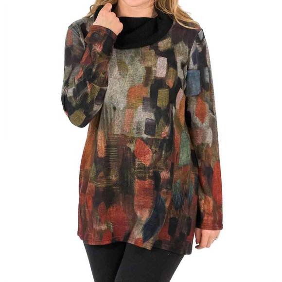 Trisha Tyler | Tops | New Trisha Tyler Trisha Tyler Mix Print Contrast ...
